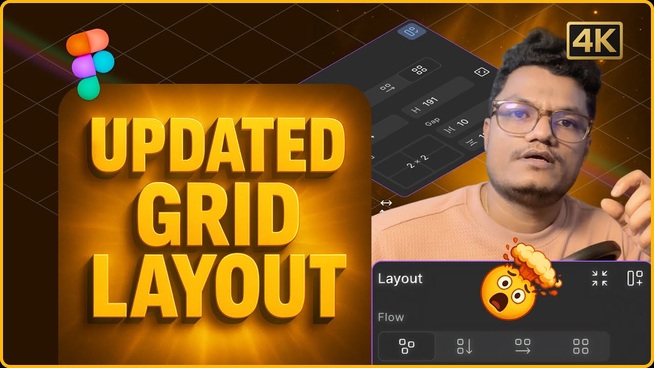 Figma new updates | Grid Sytem in figma | Figma autolayout made easy ...