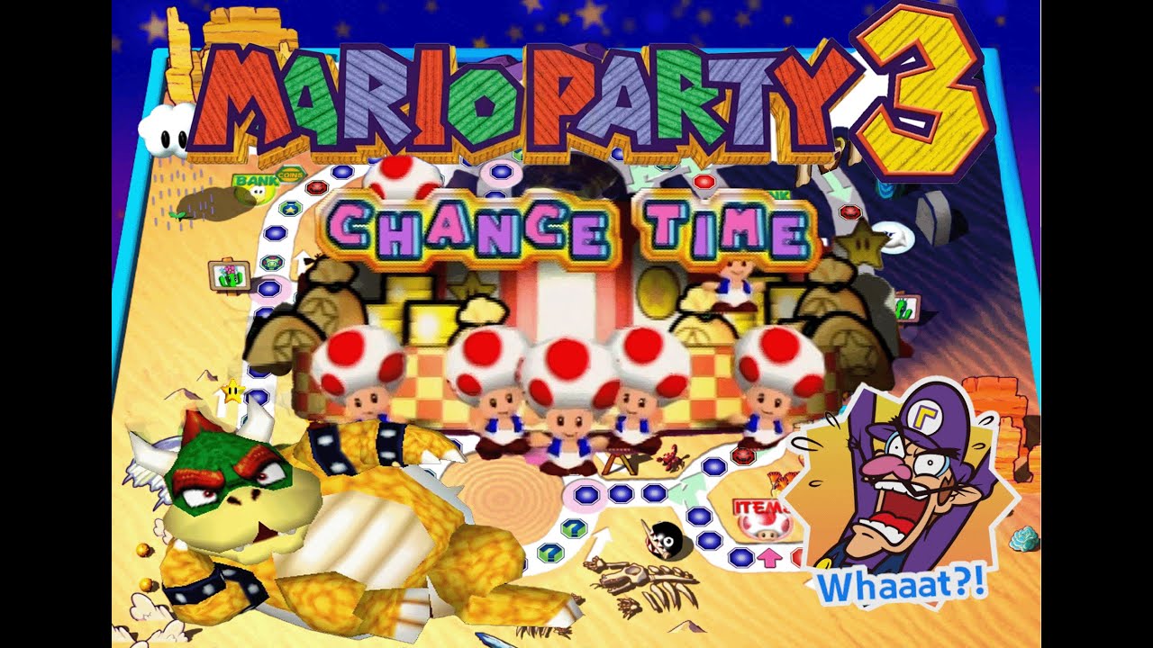 Too Many Chance Times and Bowser Spaces - Mario Party 3 - YouTube