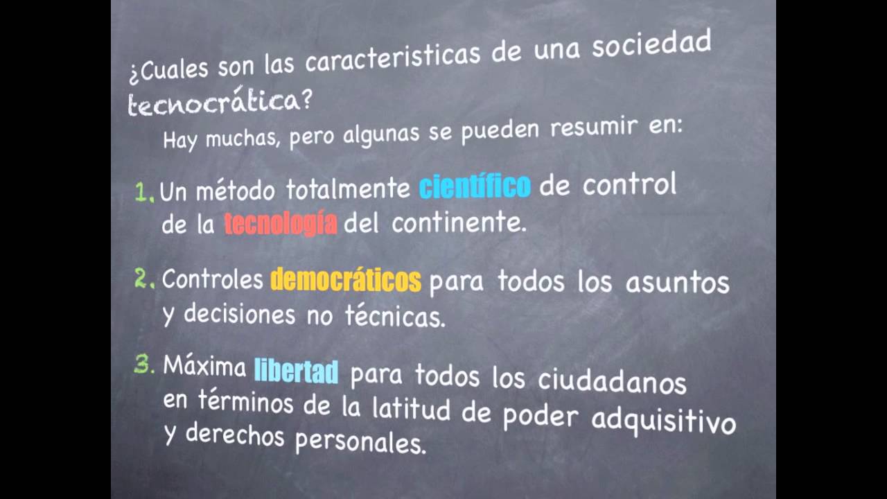 Tecnocracia Introducción - YouTube