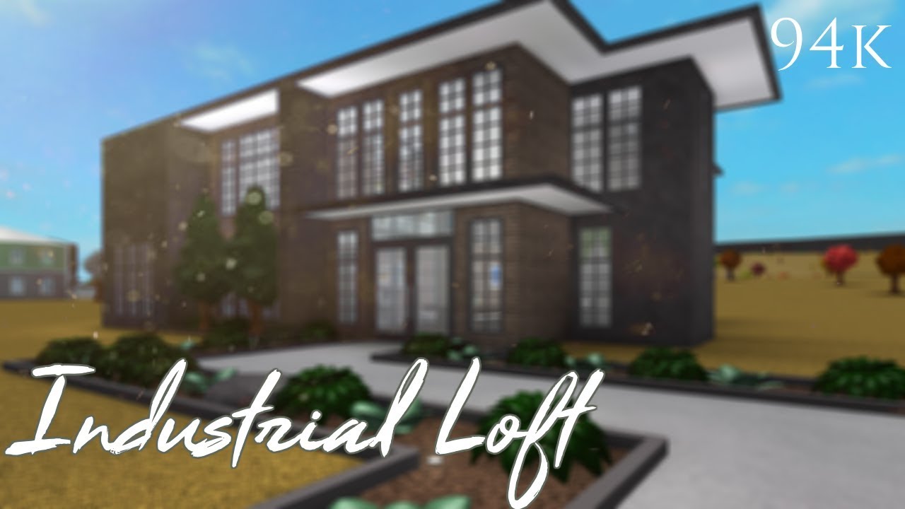 Roblox: Welcome to Bloxburg | Industrial Loft (94k) - YouTube