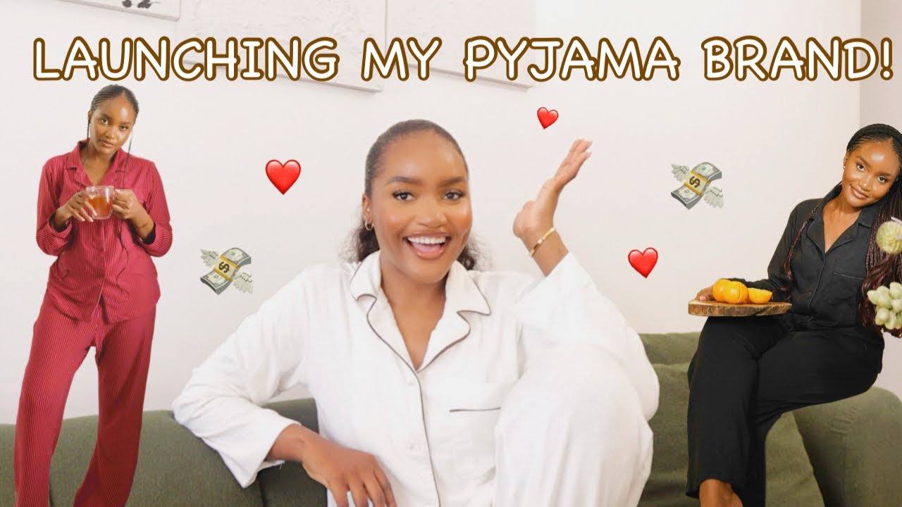FINALLY LAUNCHING MY PJ BRAND: K/KASA!!! - GUESS IF I CRIED LOL | how ...