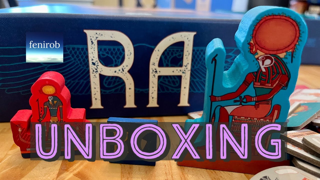 RA Board Game | Unboxing (No Talking) - YouTube