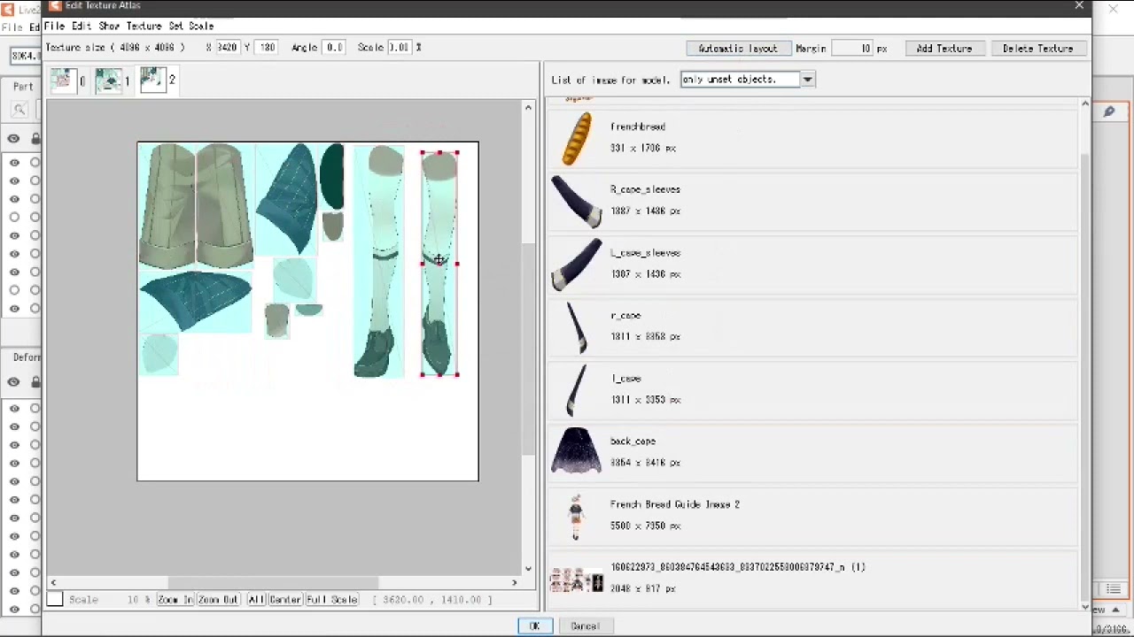 Live2D WorkFlow Part 1 2 Setting Up Texture Atlas YouTube Live2D WorkFlow Part 1 2 Setting Up Texture Atlas YouTube