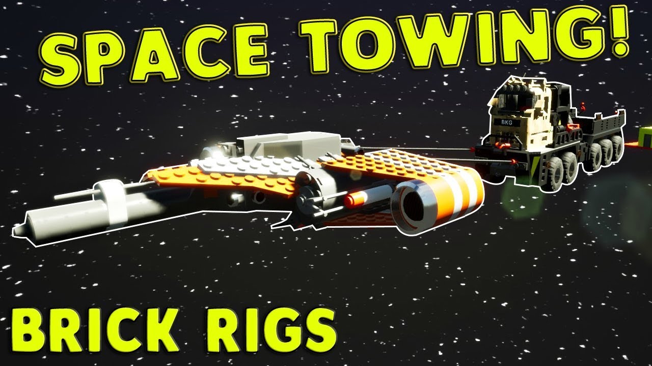 EPIC SPACE TOWING CHALLENGE! - Brick Rigs Multiplayer Gameplay Roleplay ...