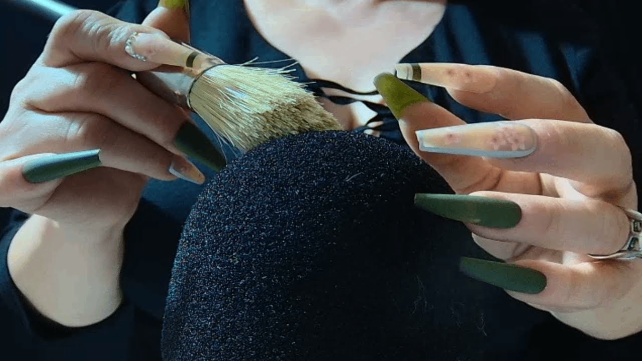 Varied Mic Brushing Compillation | 1 Hour Intense Brushing Triggers ...