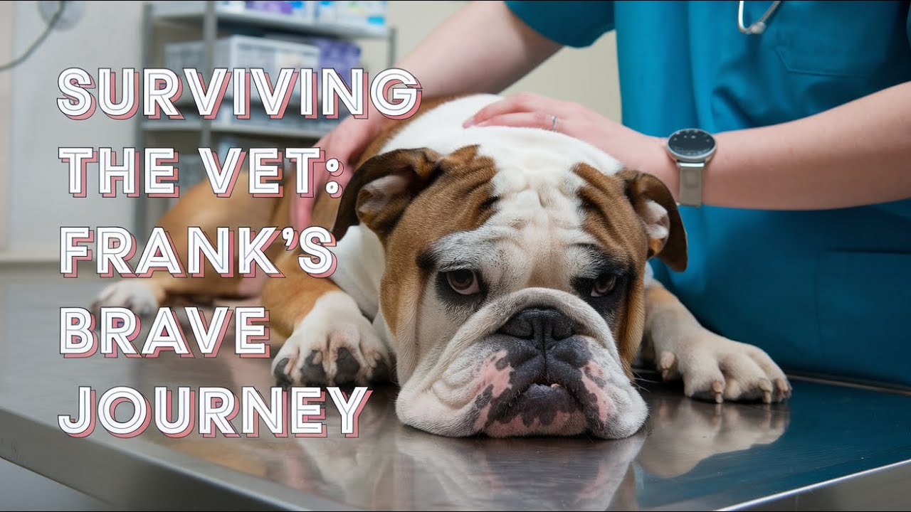 Amazing Pets: Frank the Bulldog’s Fearless Vet Visit - YouTube