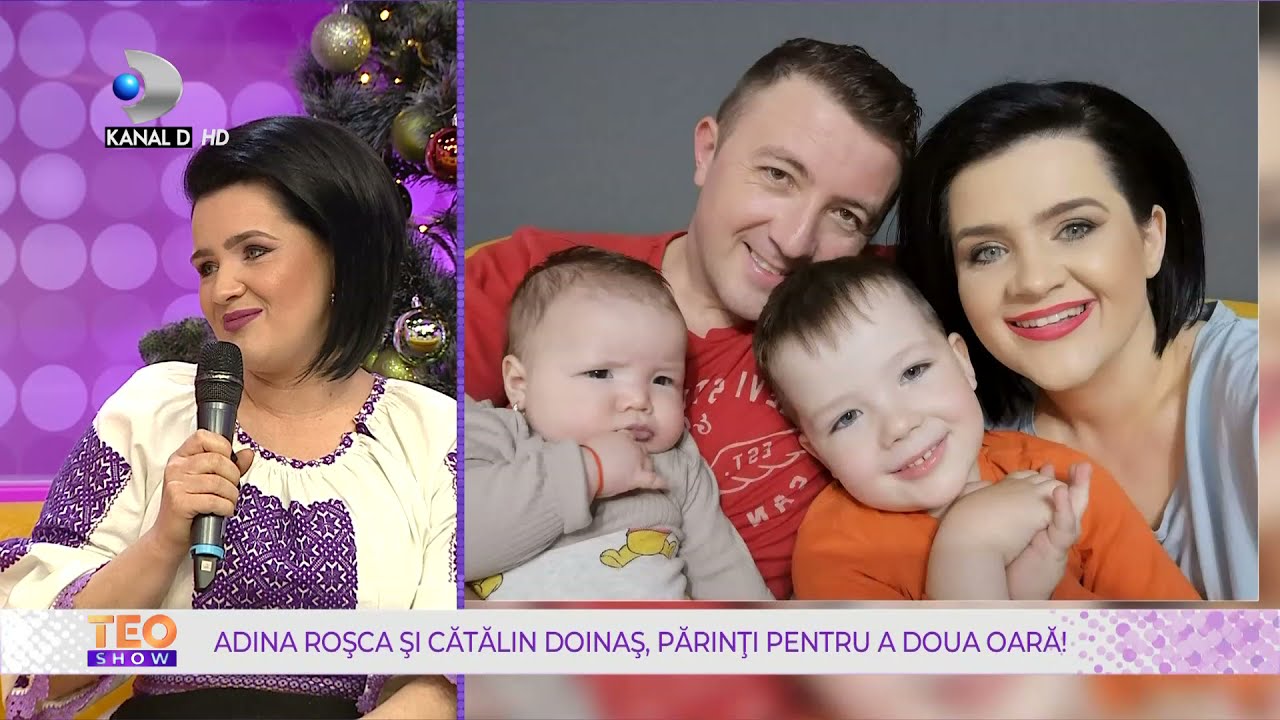 Teo Show(03.12.2021) - Adina Rosca si Catalin Doinas, parinti pentru a ...