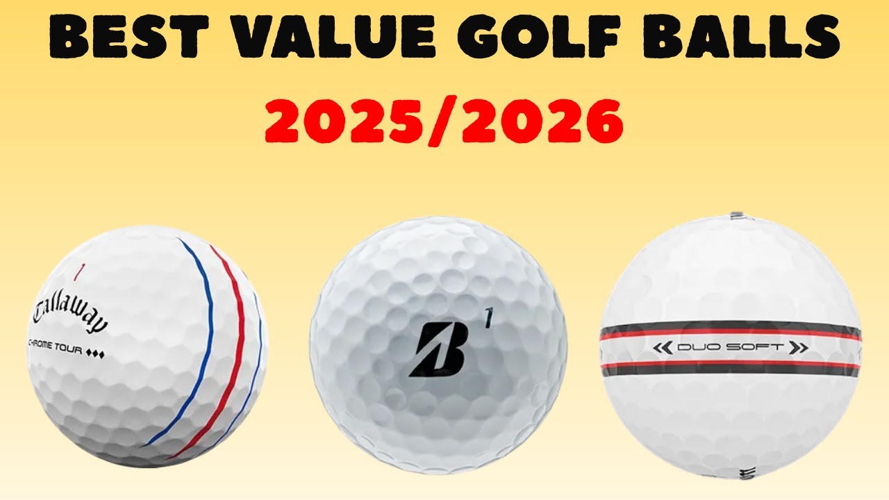 Best Value Golf Balls 2025/2026 - YouTube