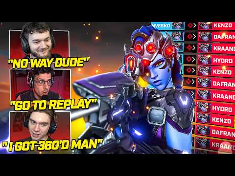 Famous Streamers Reacting To The #1 Widowmaker