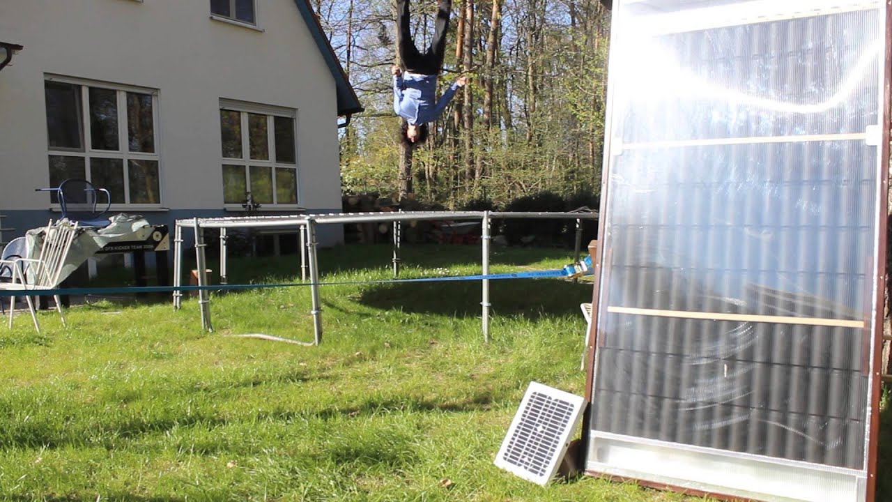 Slack Line - Test drive - YouTube