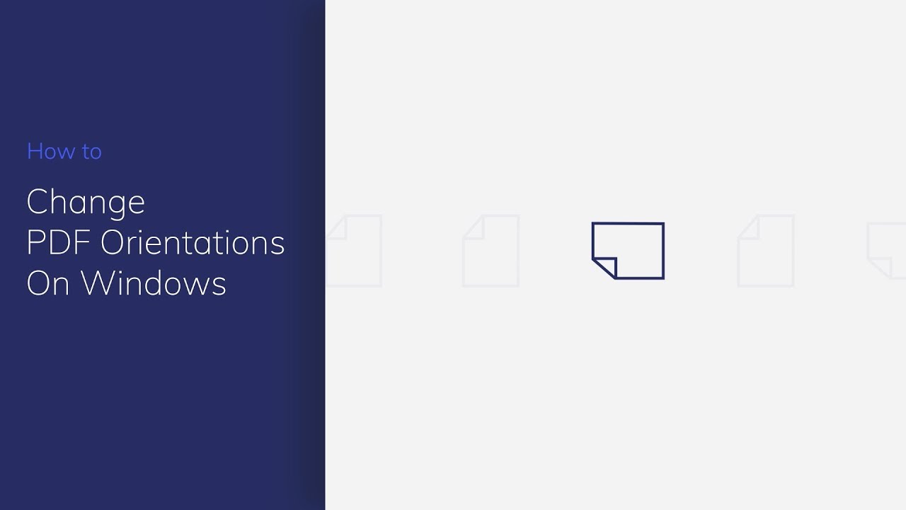 Change PDF Orientation On Windows With PDFelement YouTube Change PDF Orientation On Windows With PDFelement YouTube