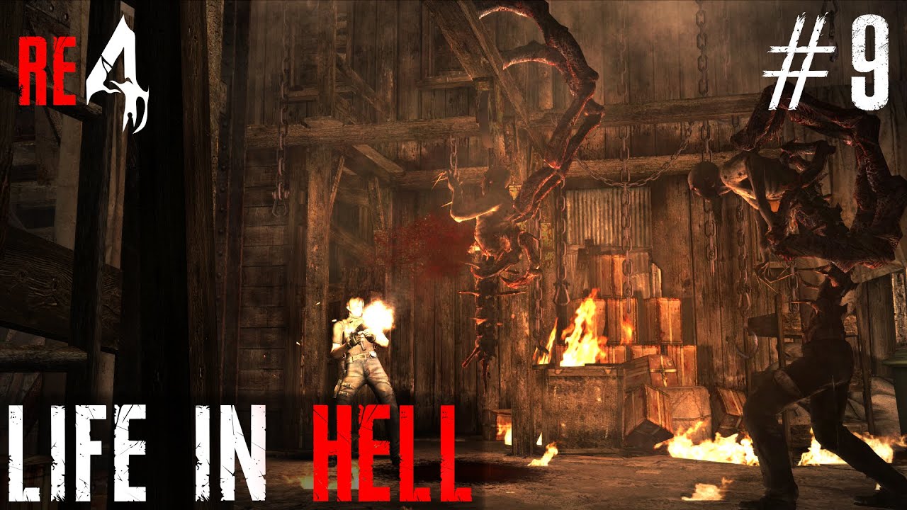 Resident Evil 4 Remastered /Life in Hell MOD /Прохождение PRO #9 - YouTube