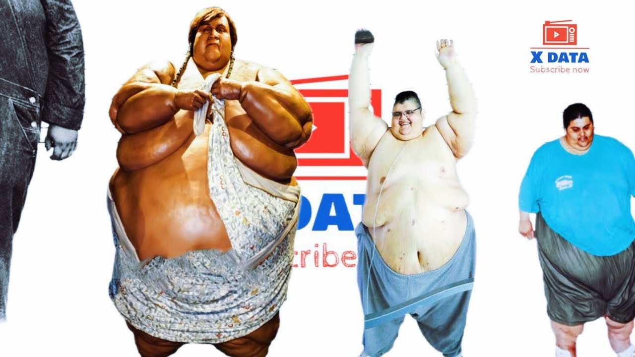 Weight Comparison: The Most Overweight People on The World. Heaviest ...