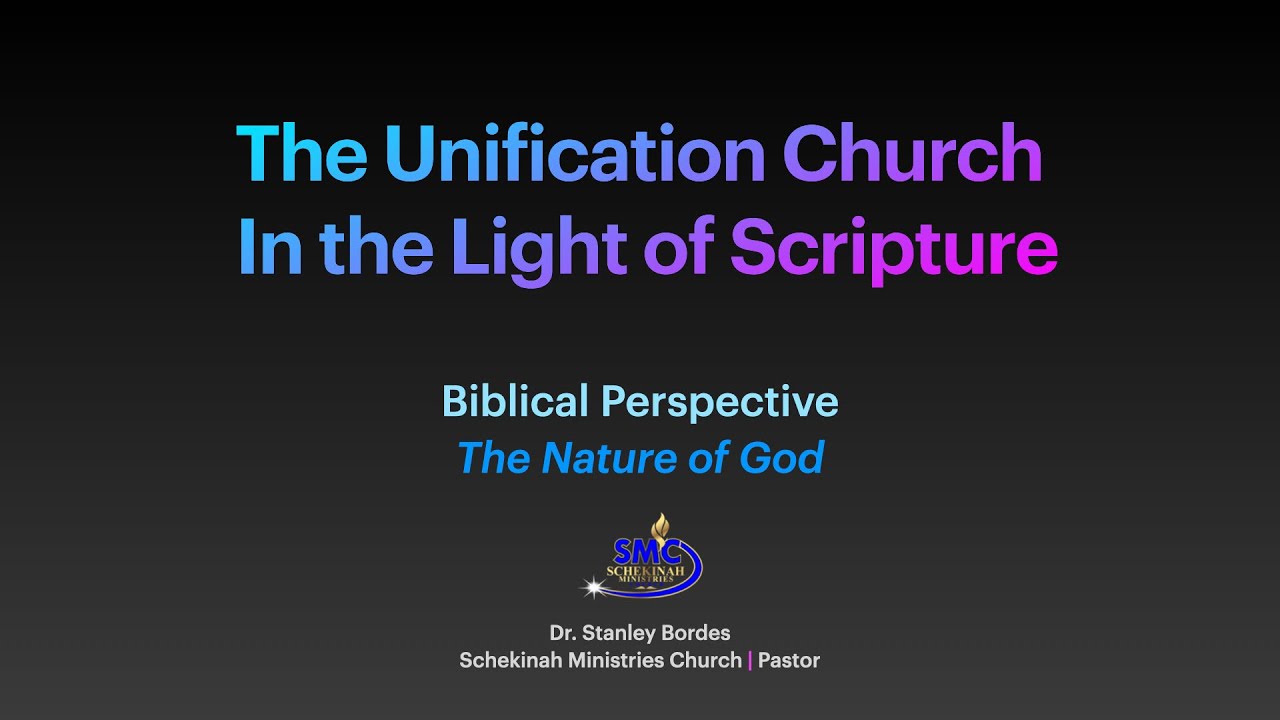 SMC Bible Study: The Unification Church in the Light of Scripture ...