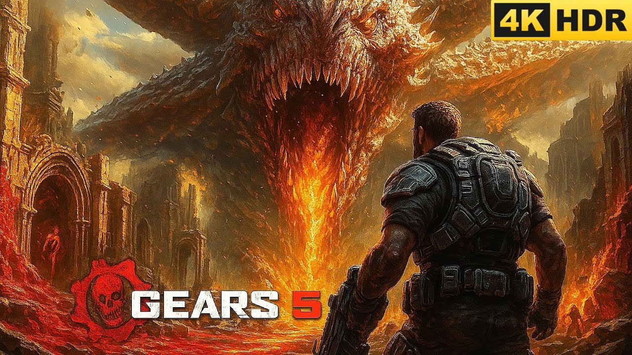 Gears of War 5 - Insane 4K 60FPS Rescue! 🔥 Ultra-Realistic Graphics ...