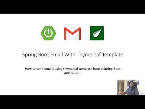 Spring Boot Email mit Thymeleaf - Deutsch - YouTube