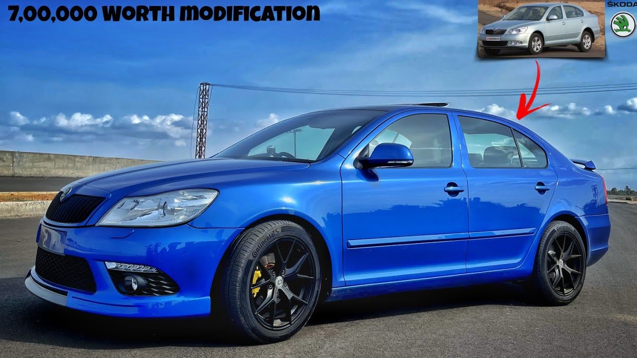Modified SKODA Laura tdi💥| 7,00,000 Worth modification | 2010 Model car ...