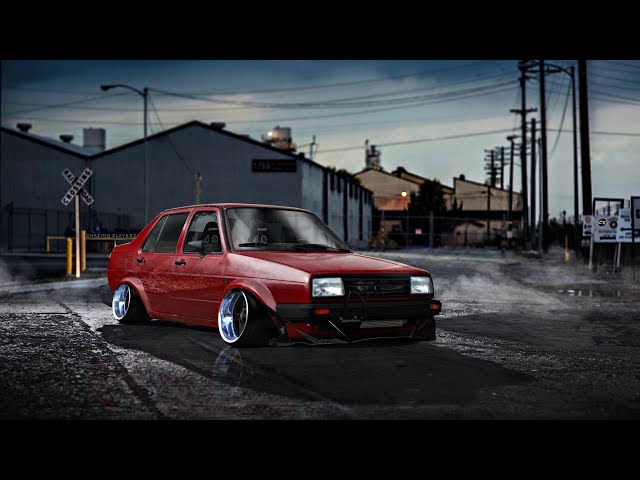 Mk2 Jetta Slammed