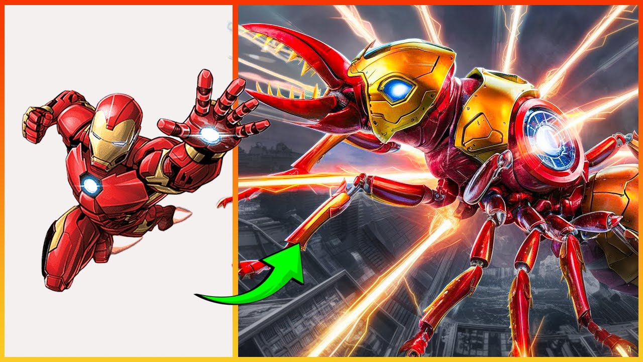 AVENGERS But Giant Ants 🐜: Marvel & DC Heroes as Mighty Insects💥 - YouTube