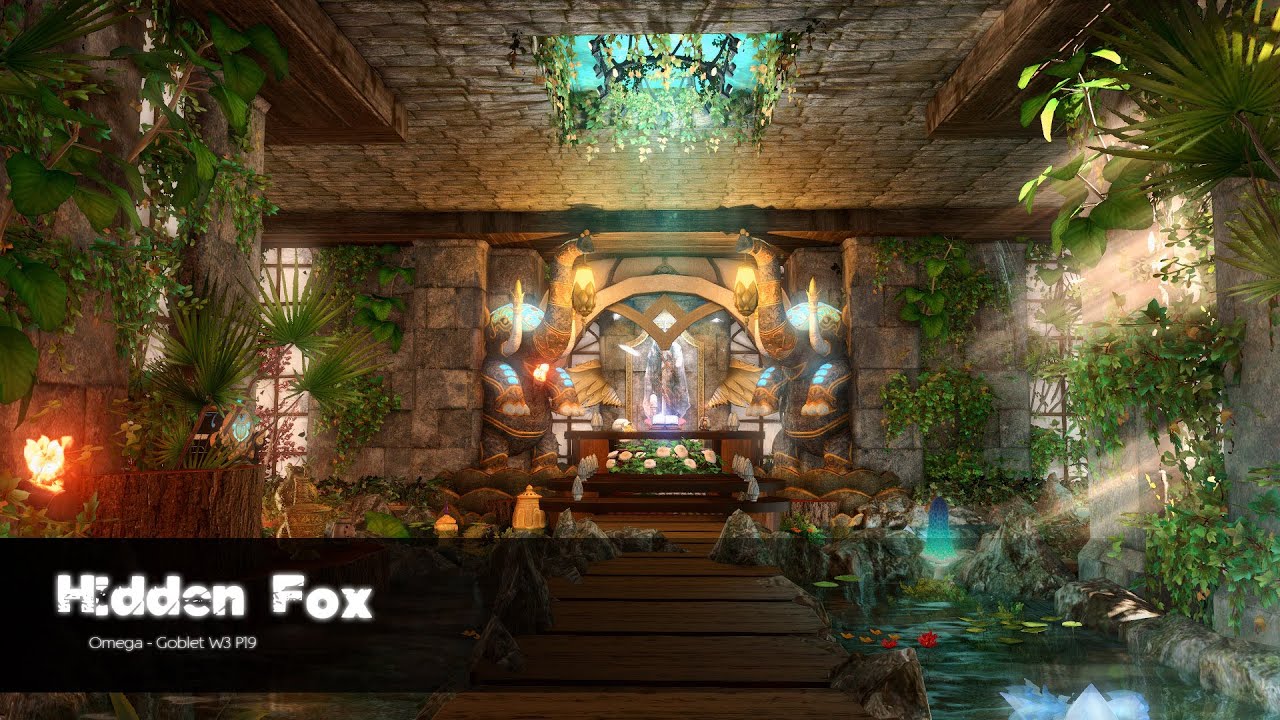 Hidden Fox - House Walkthrough FFXIV - YouTube