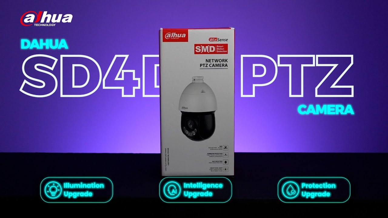 Dahua SD4D PTZ Camera Highlight - YouTube