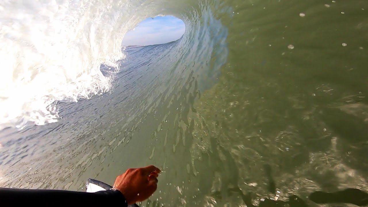 Jolies Vagues Offshore D'Octobre Lacanau PoV Surf - YouTube