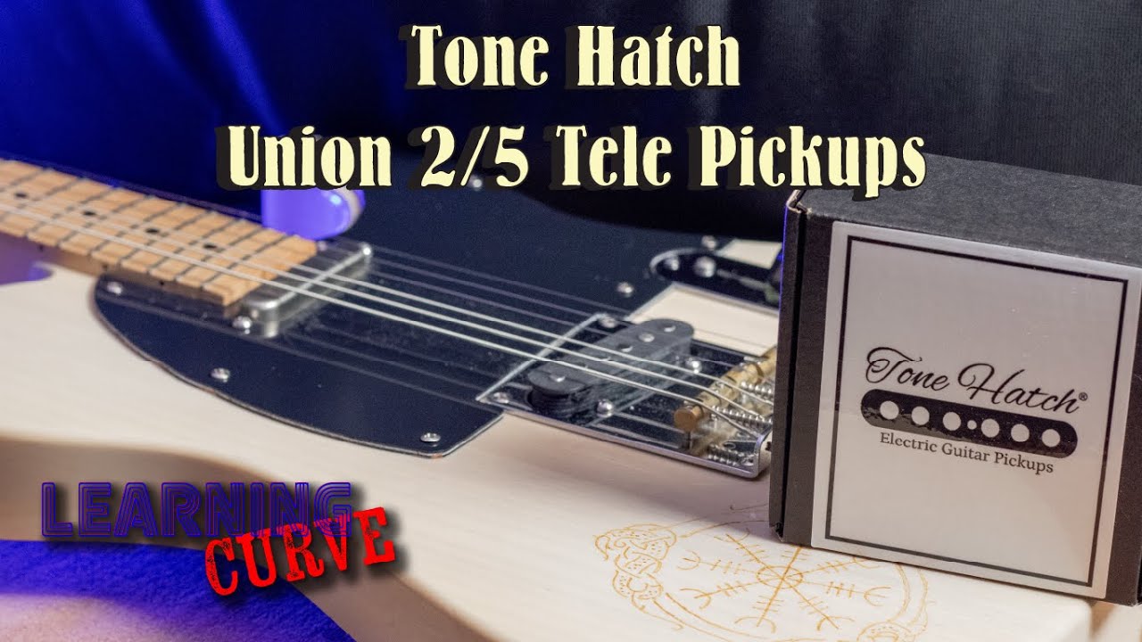 Tone Hatch 2/5 Union Tele Pickups - YouTube