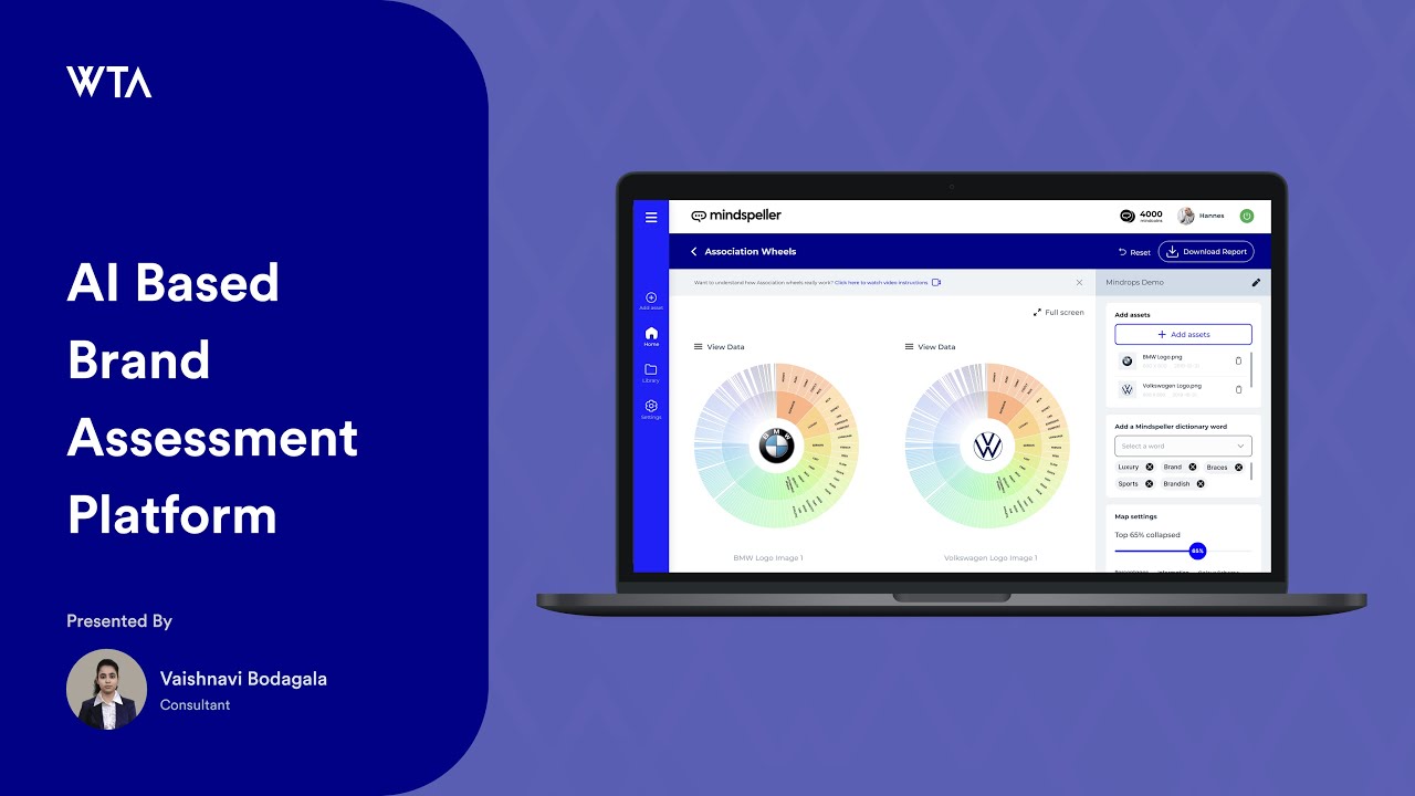 Mindspeller Case Study - An AI Integrated Brand Strategy Tool - We Think App - YouTube