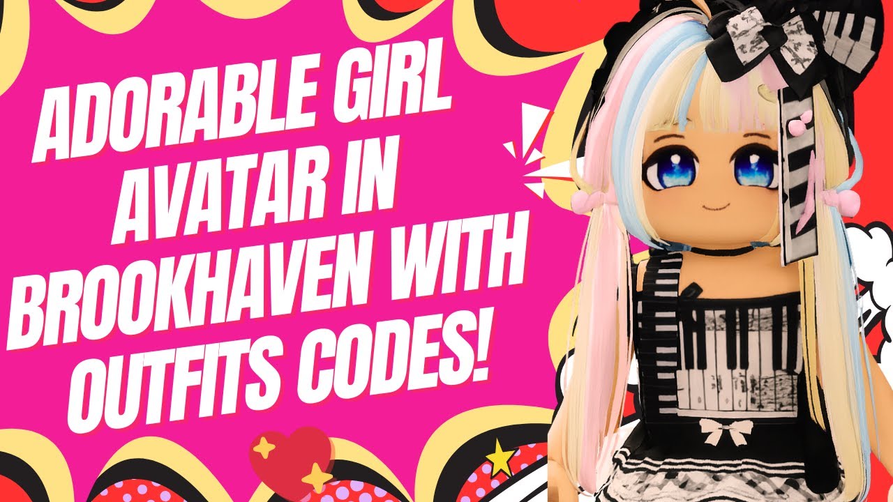 Create the MOST ADORABLE Girl Avatar in Brookhaven with Codes! 💖 - YouTube