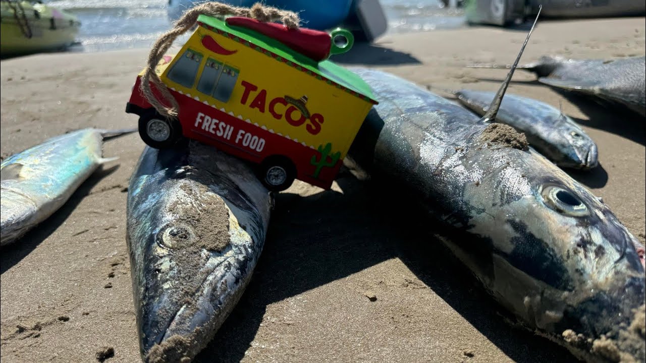 Offshore Fishing for King Fish w/ The OG Taco Lure - YouTube