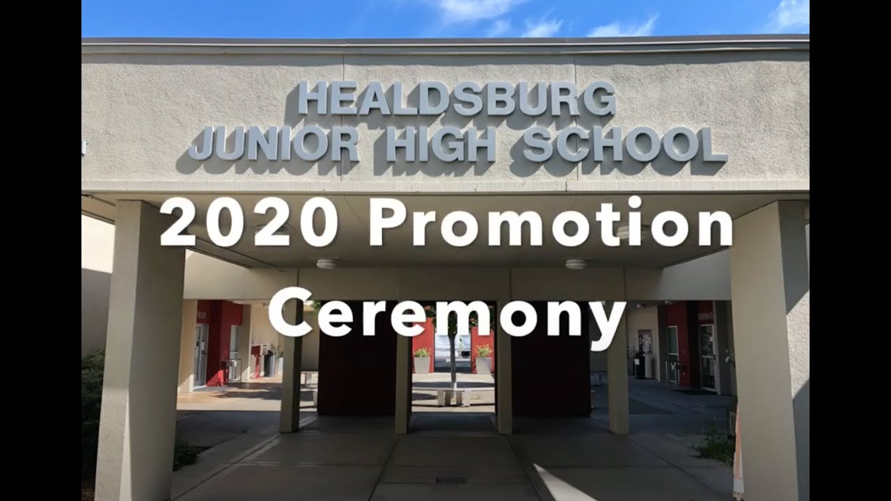 Healdsburg Junior High 2020 Promotion Video - YouTube