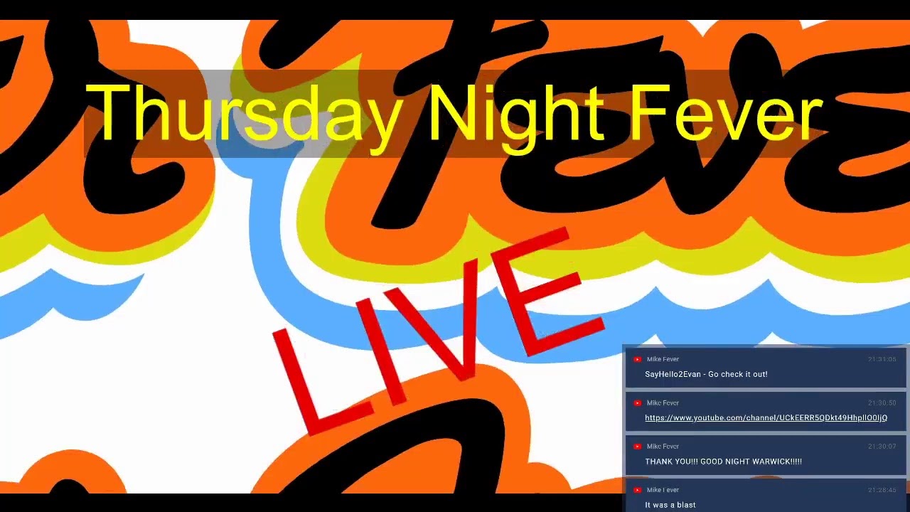 Thursday Night Fever! - YouTube