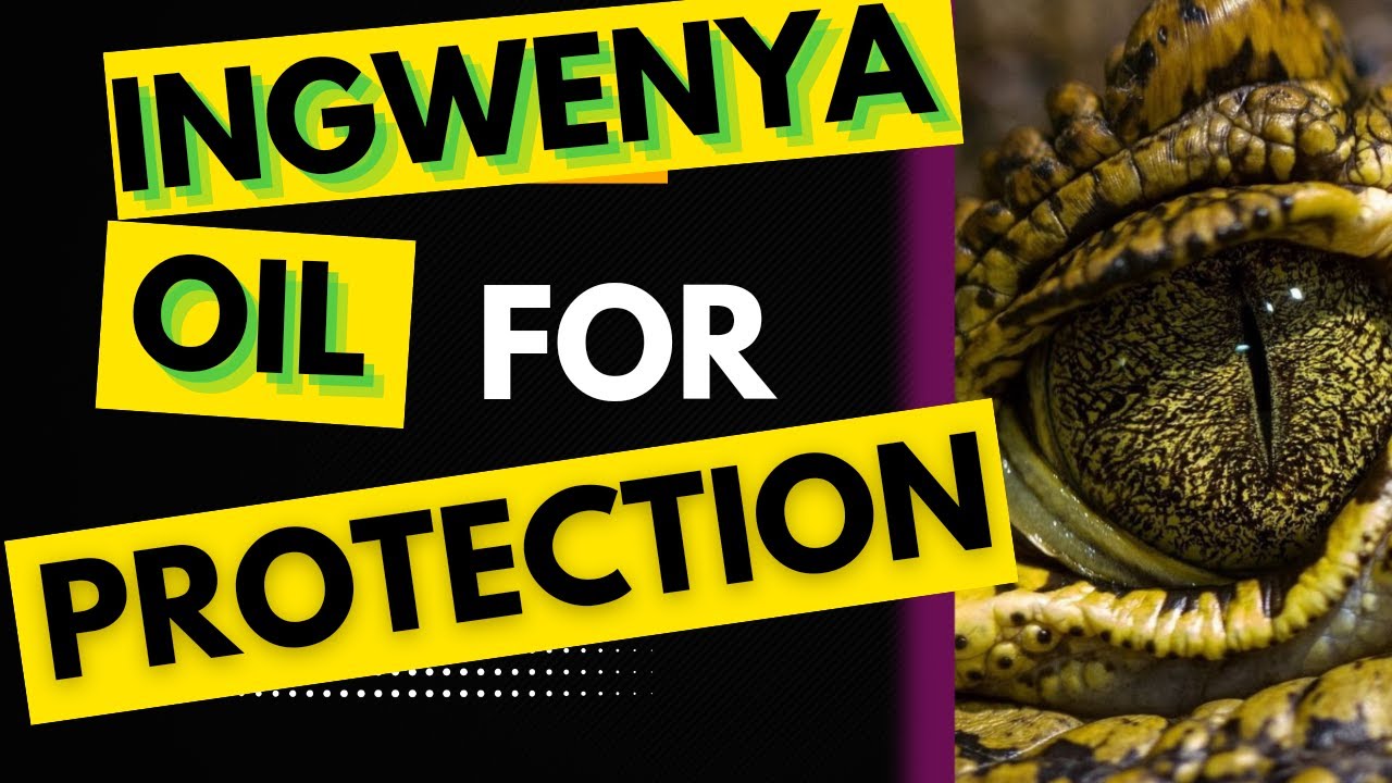 HOW TO USE INGWENYA OIL - YouTube