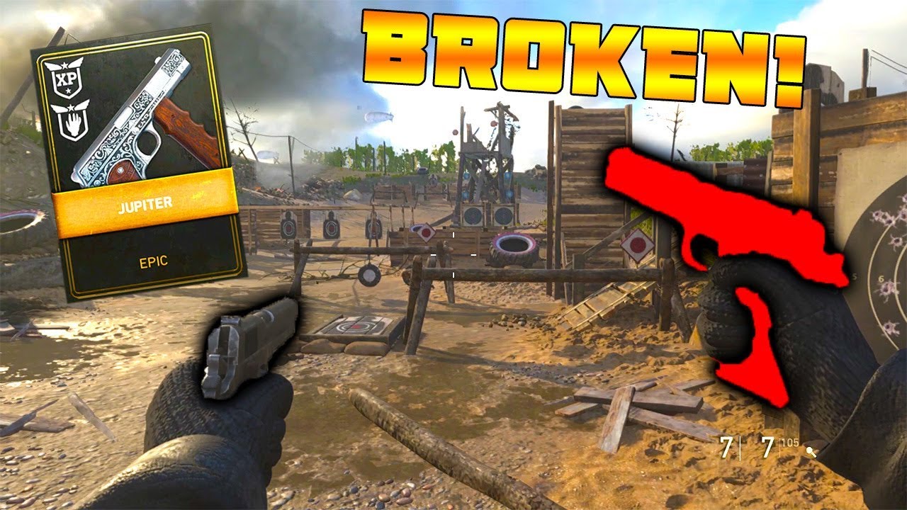 1911 is so BROKEN, its BASICALLY a PRIMARY... (COD WW2 1911 Best Class ...