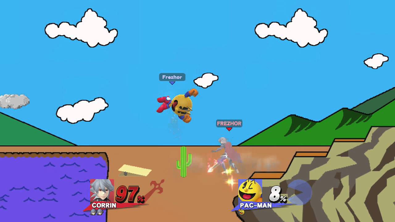 Super Smash Bros. Wii U - Male Corrin vs Pac Man - Frezhor - Nintendo ...