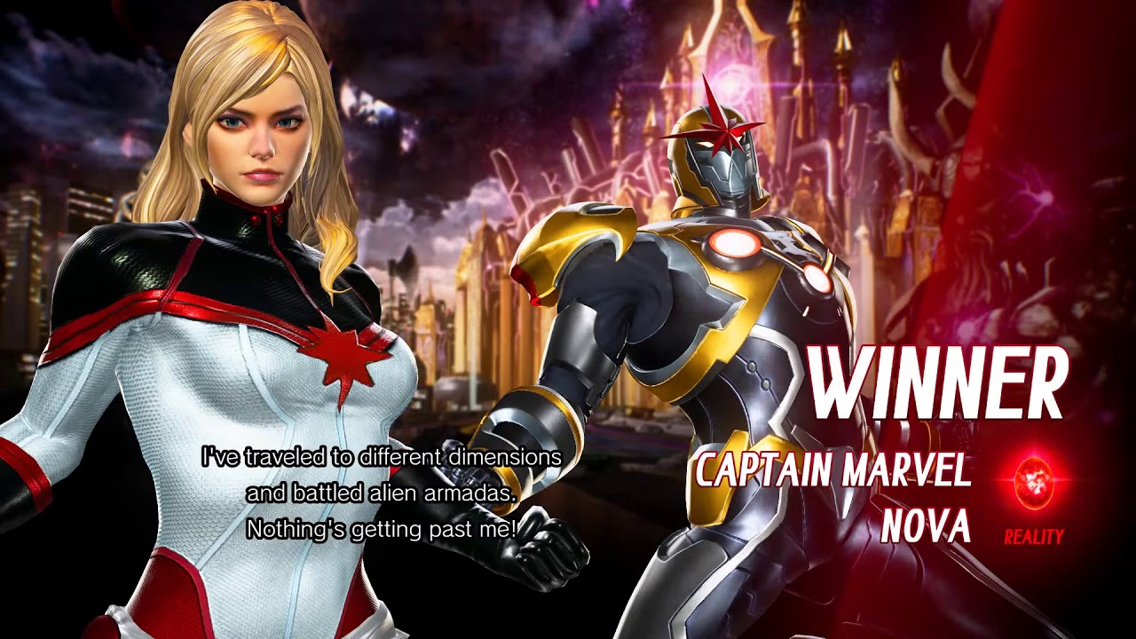 Marvel VS Capcom Gameplay (Dante VS Cap Marvel) - YouTube