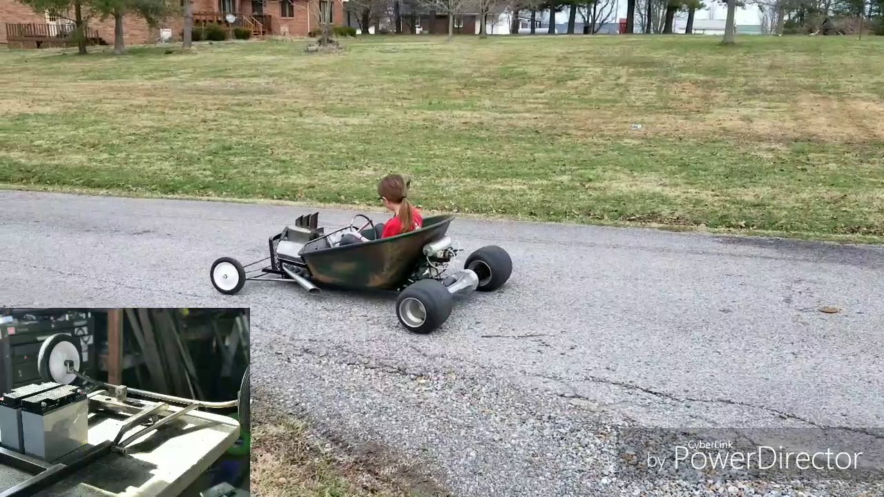 Custom kids Rat Rod 24v with air ride - YouTube