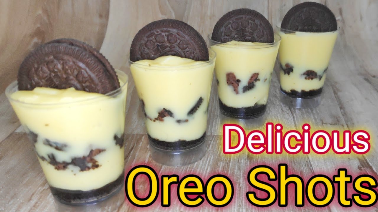 Oreo Shots | ट्राय कीजिये ओरियो बिस्किट की नई रेसिपी | बहोत आसान तरके ...