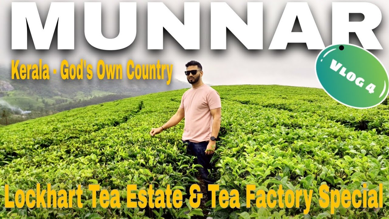 Munnar | Kerala Vlog 4 | Lockhart Tea estate & factory | Explore with ...