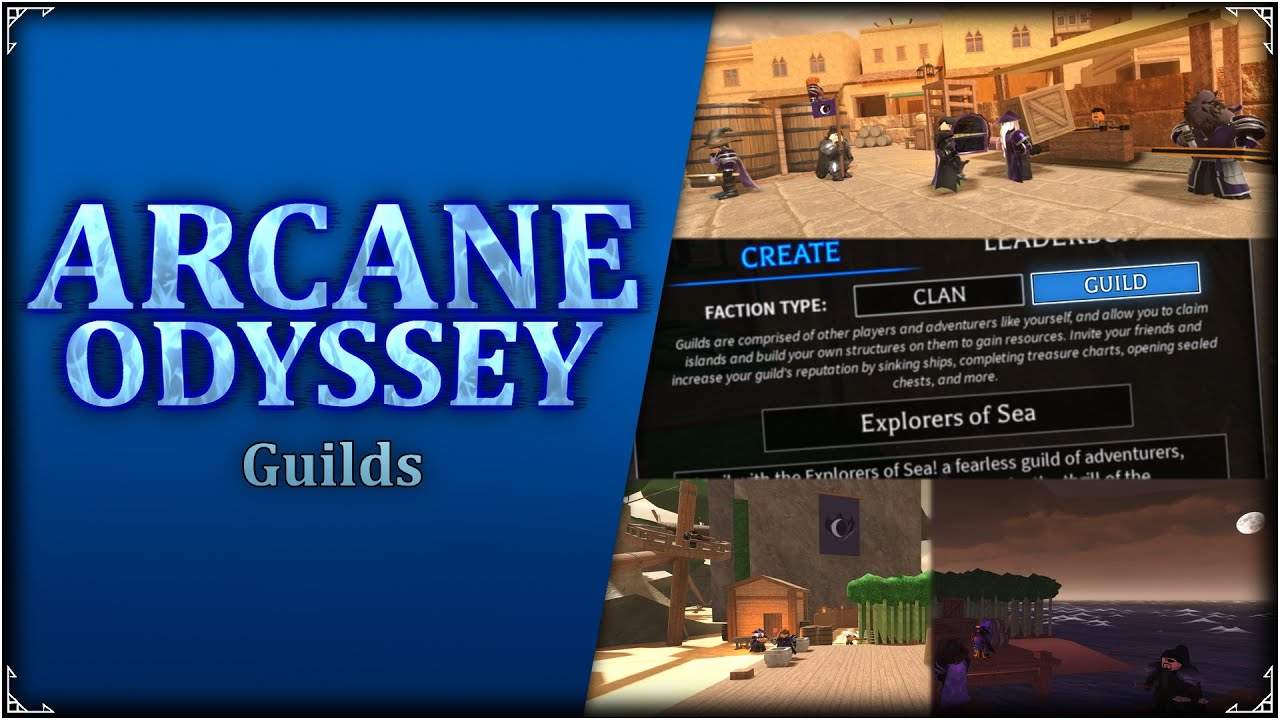 Guilds - Arcane Odyssey Full Release Update - YouTube