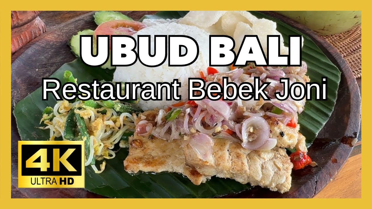 🇮🇩Restaurant Bebek Joni Experience Balinese cuisine - Bali, Indonesia ...