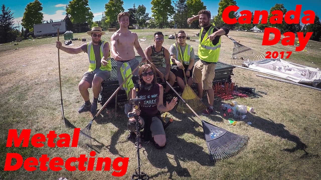 Metal Detecting Canada Day 2017, by Louie Molnar - YouTube