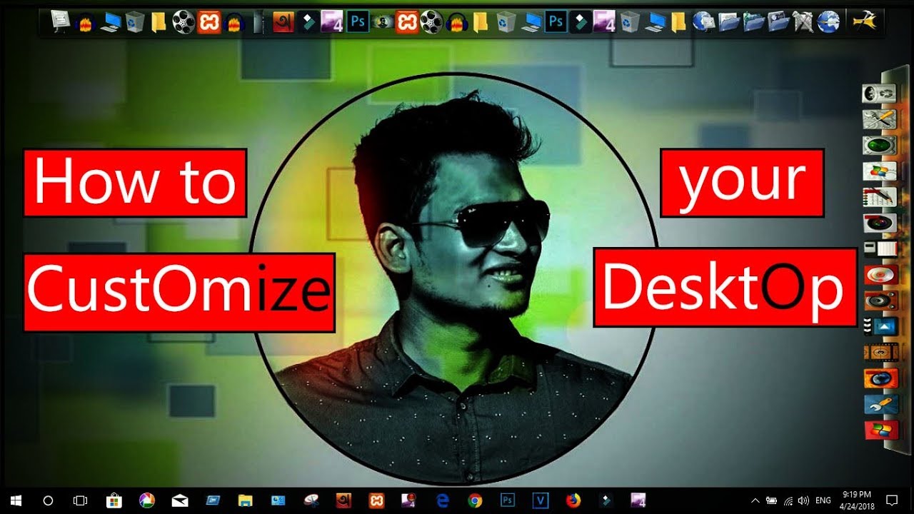 how to customize desktop in windows 10 - YouTube