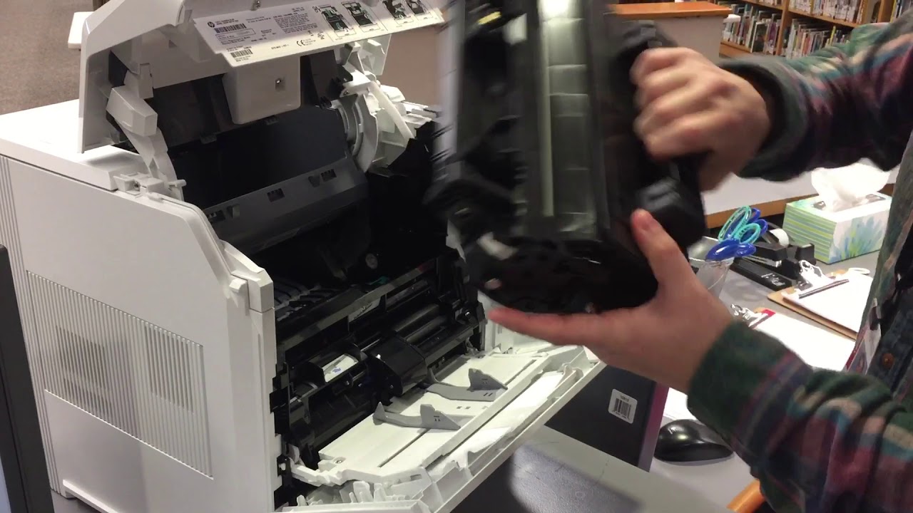 Shake the Printer Ink - YouTube
