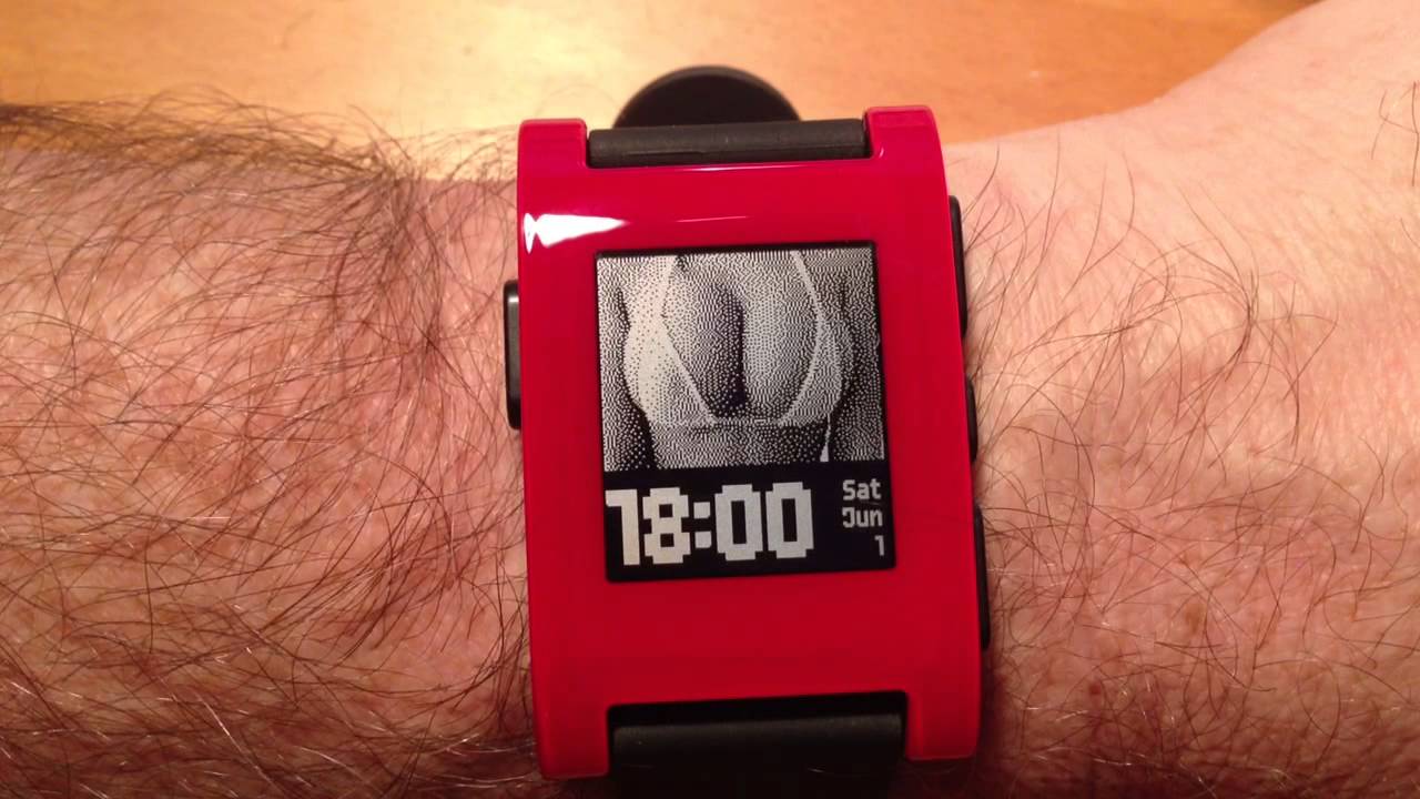 Some Pebble watch faces - YouTube