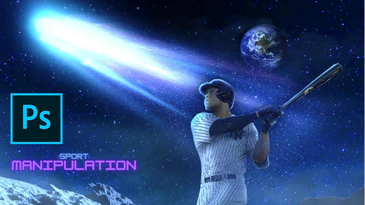 Quick and simple sports manipulation edit - Photoshop - YouTube
