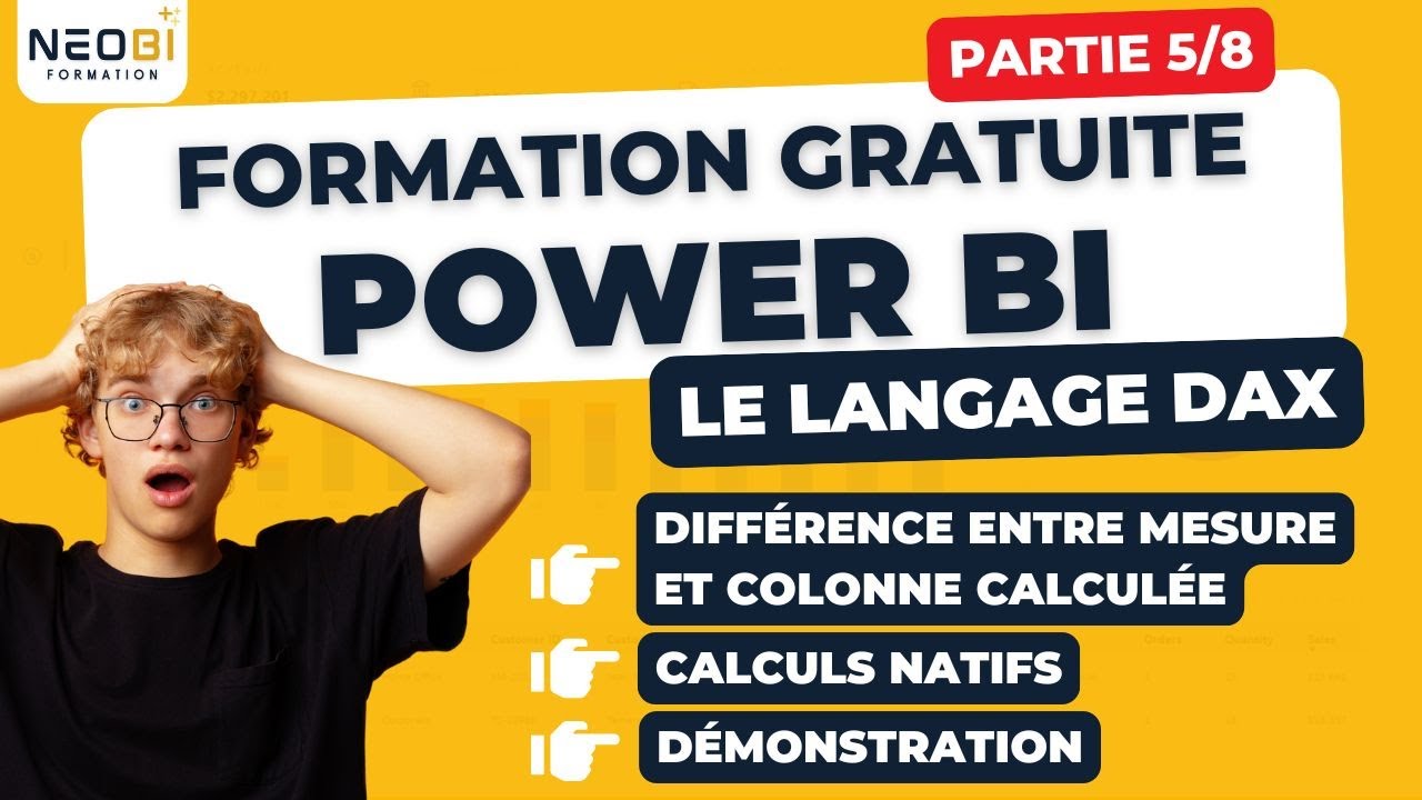 Formation POWER BI complète 2025 — le langage dax ! [5/8] - YouTube