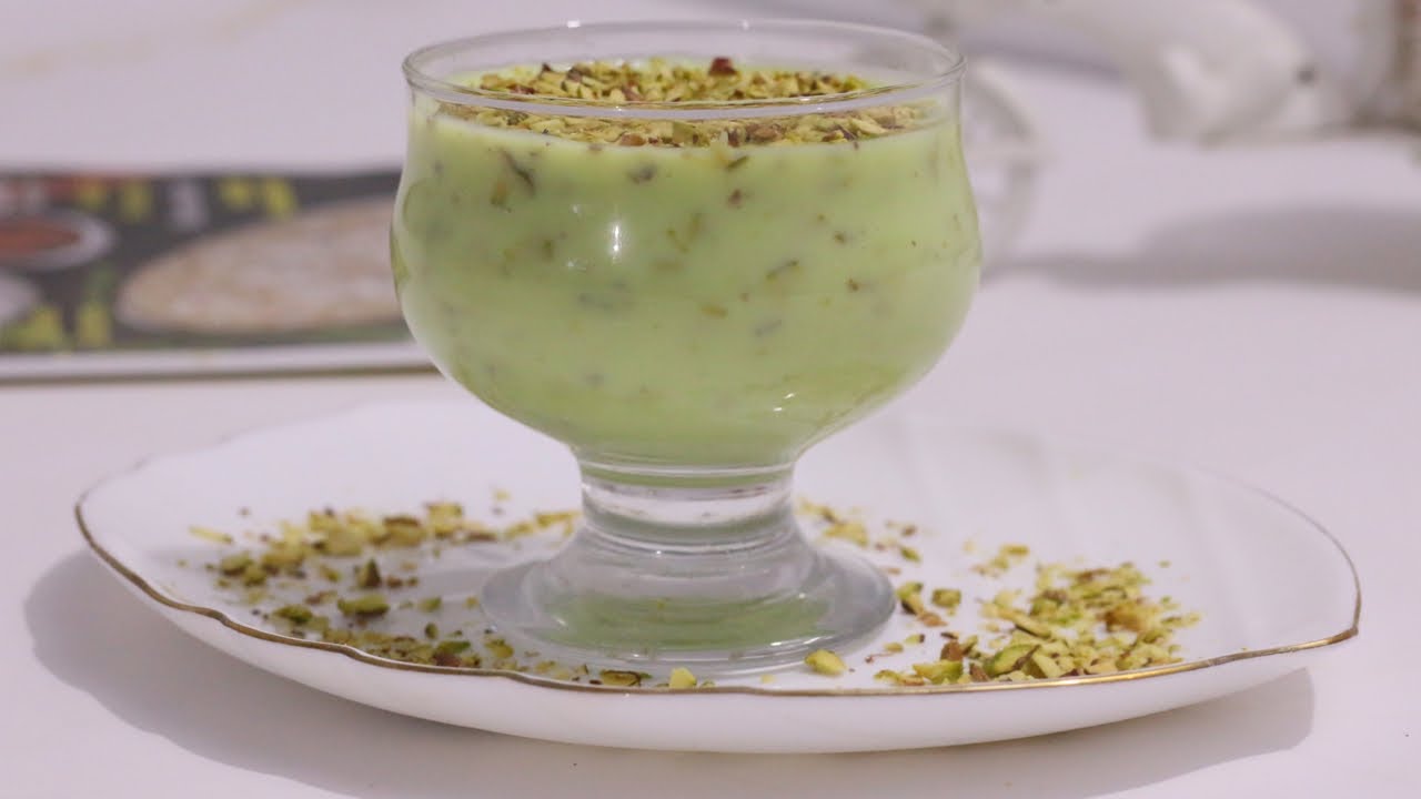 Pista Custard Drink/Pista Dessert /Ep:21 - YouTube
