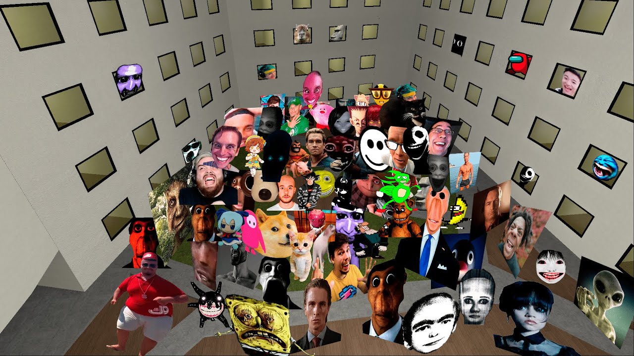 Too Much Nextbots in Liminal Hotel !!! - YouTube