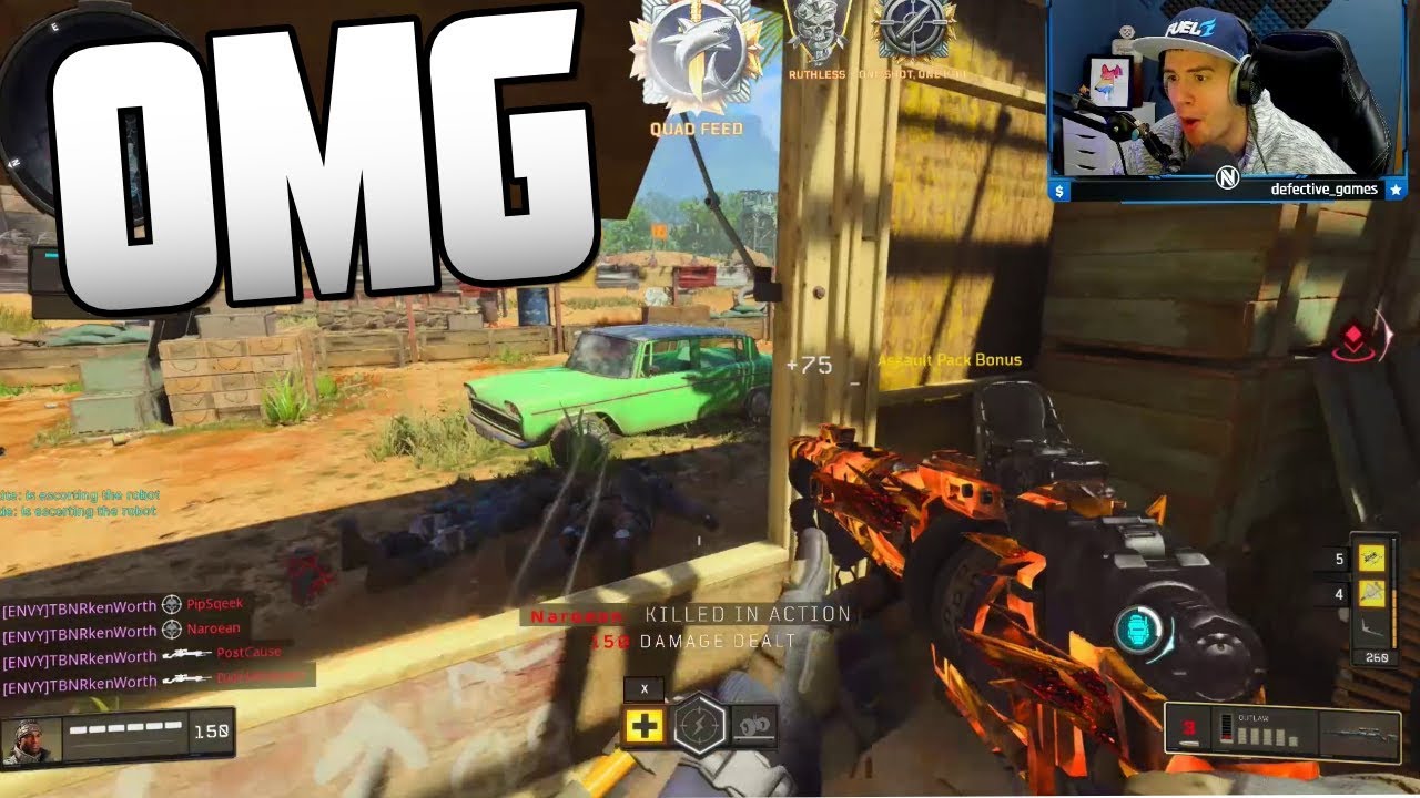 THE NEW PO6 of Black Ops 4! (BROKEN LOL) - YouTube